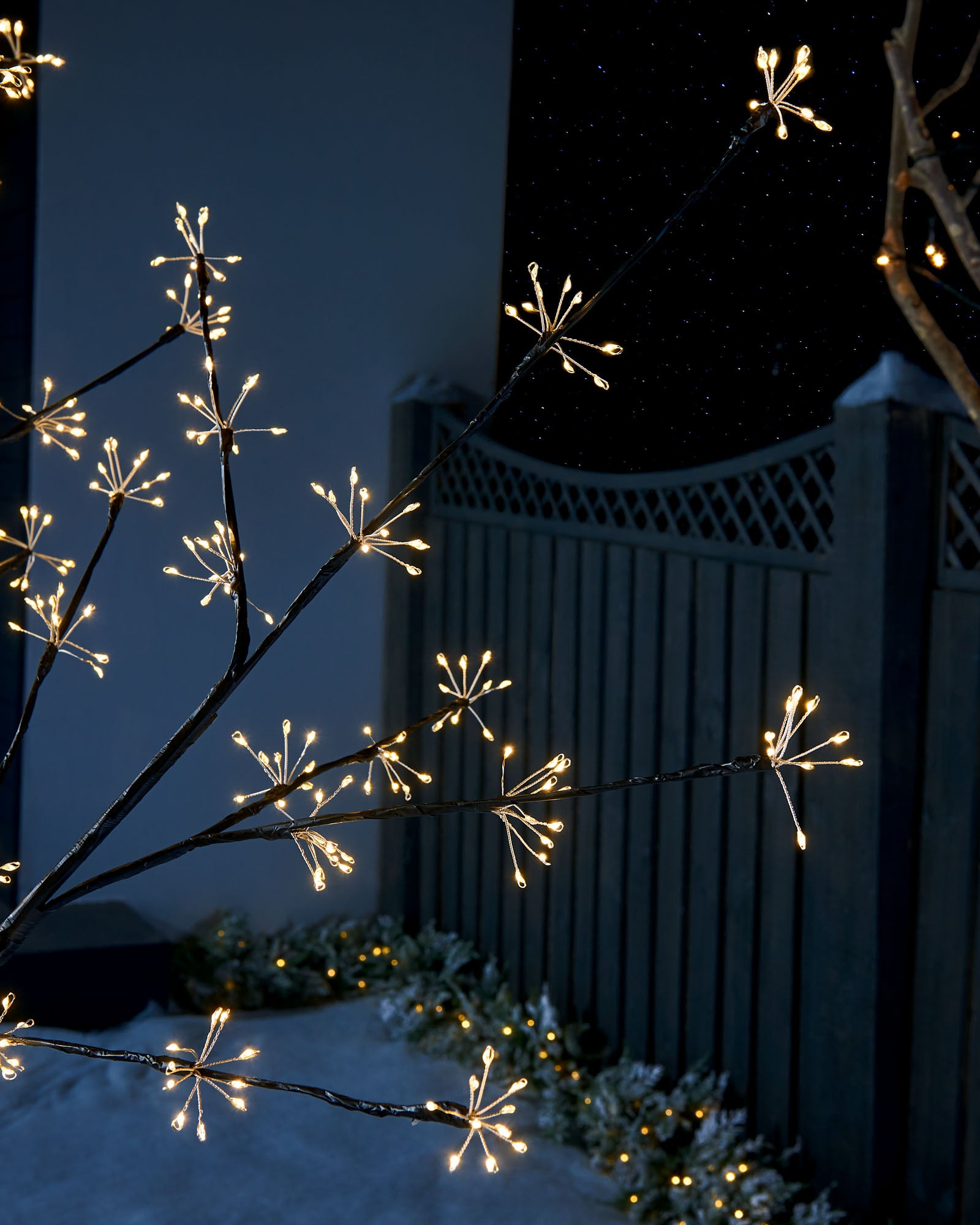 Pre-Lit Firework Twig Tree, 6 ft — We R Christmas