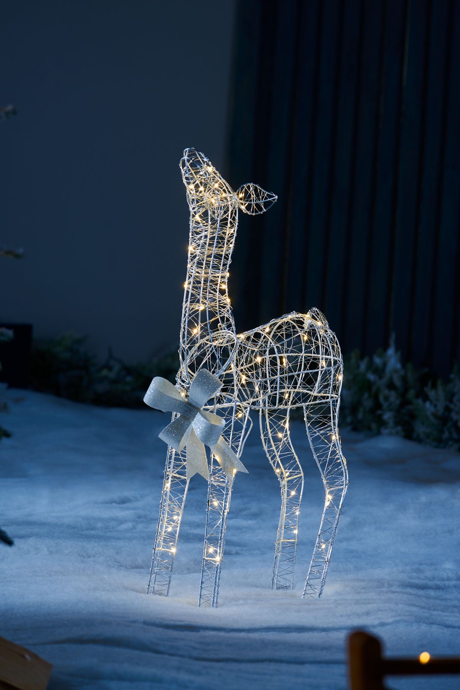 Reindeer Rope Light Silhouette Family, 135 cm — We R Christmas